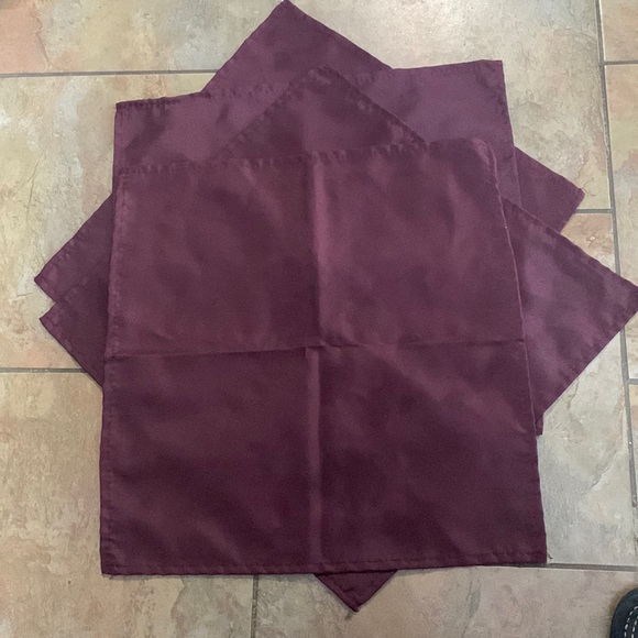 Kitchen | Dark Violet Purple Napkins Set Of 8 | Poshmark